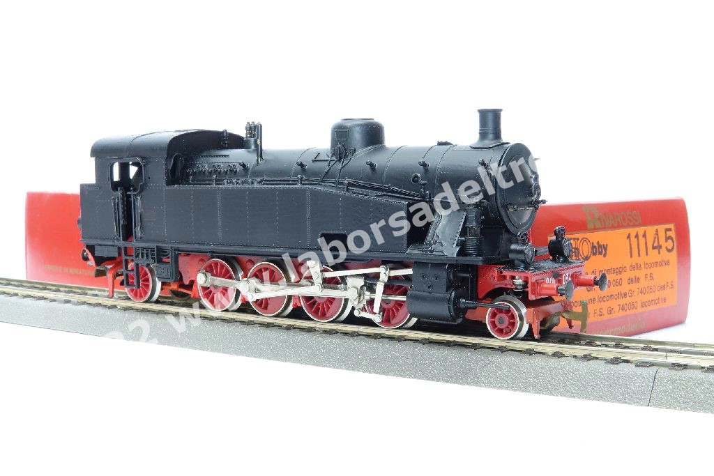 Rivarossi - 11143 Locotender FS Gr 940 034, telaio e ruote rosse, epoca ...