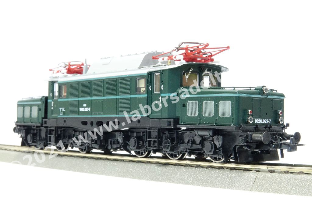 Roco - 73126 Locomotiva elettrica OBB Rh 1020 027, livrea verde abete ...