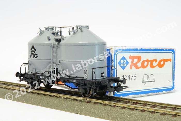 Roco - 46476 Carro tipo Ucs trasporto polveri delle FS con logo VTG, ep ...