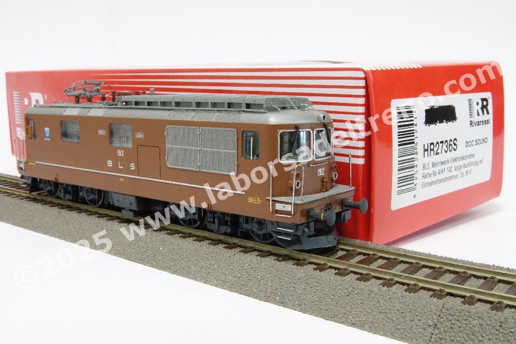 Rivarossi - HR2736S Locomotiva elettrica BLS Re 4/4 192 'Spiez ...