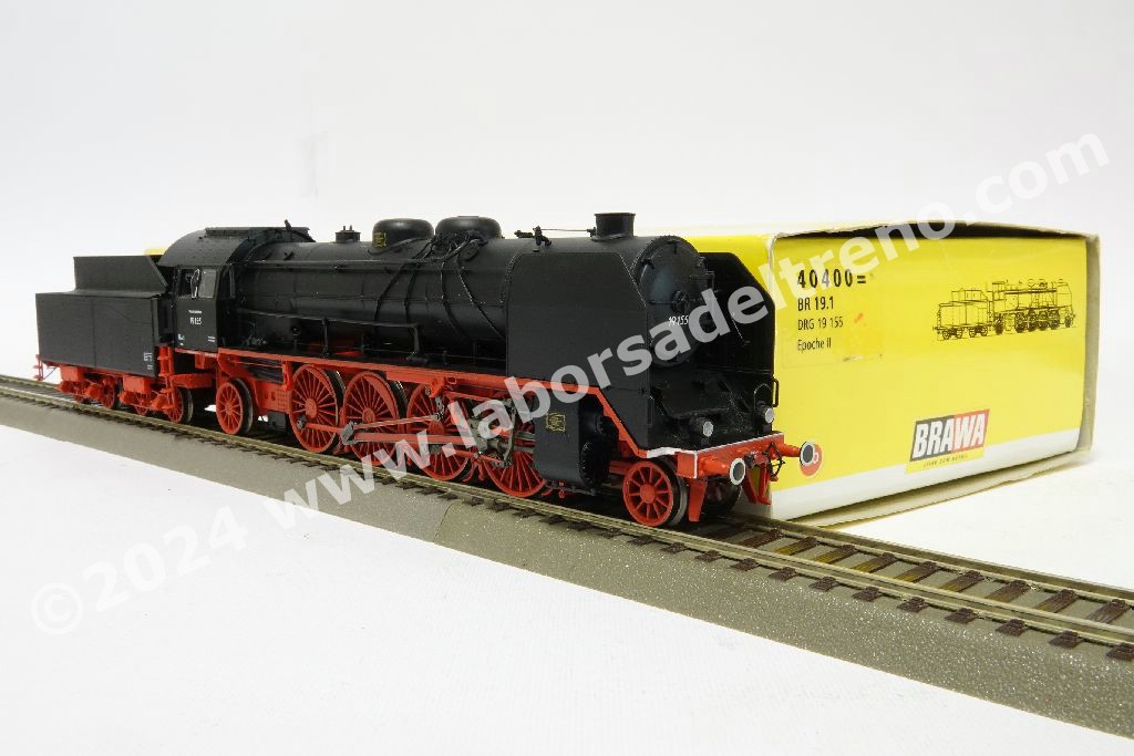Brawa - 40400 locomotiva a vapore DRG Br 19 155, epoca II