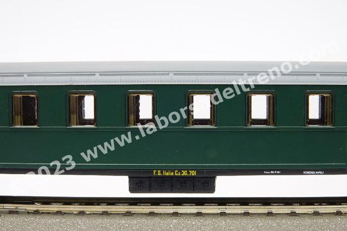 Roco - 43041 convoglio treno direttissimo anno 1932, Napoli-Foggia, con ...