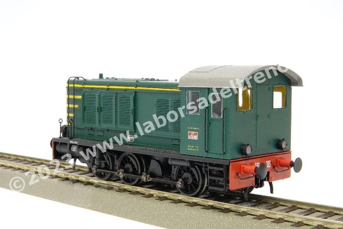 Brawa - 41616 Locomotiva diesel da manovra FS Italia D236, Livrea verde ...