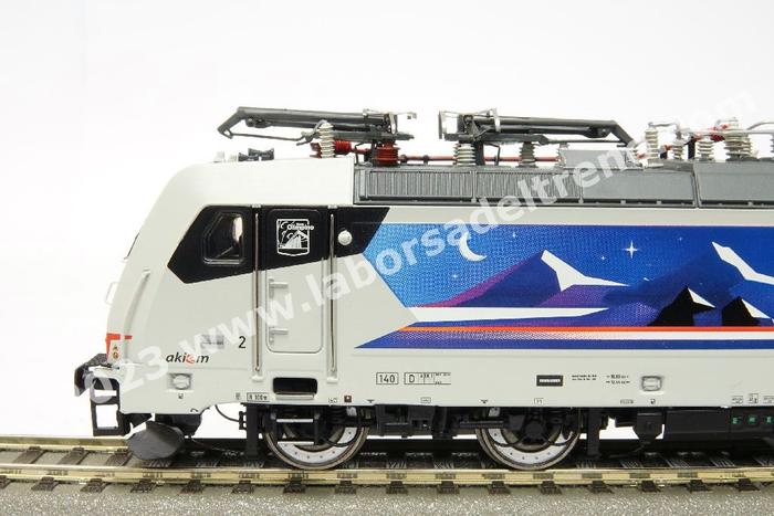 Acme - 60630 Locomotiva elettrica BLS Cargo Br 186 909 'Monte Olimpino' noleggiata Ralpin ...