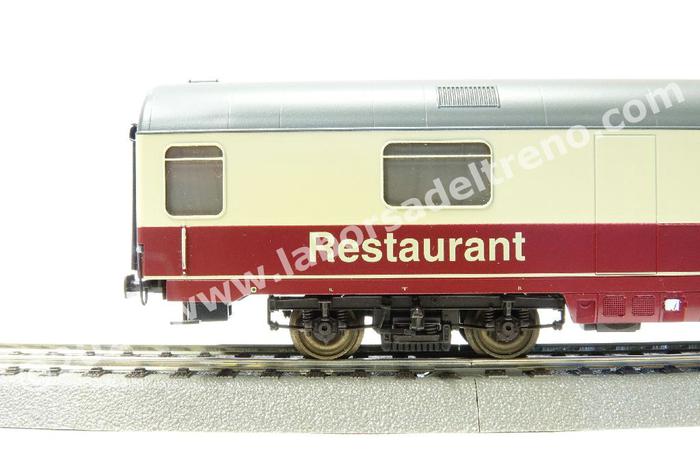 Lima - 309176 Carrozza ristorante tipo WRmh 132, livrea TEE rosso/crema ...