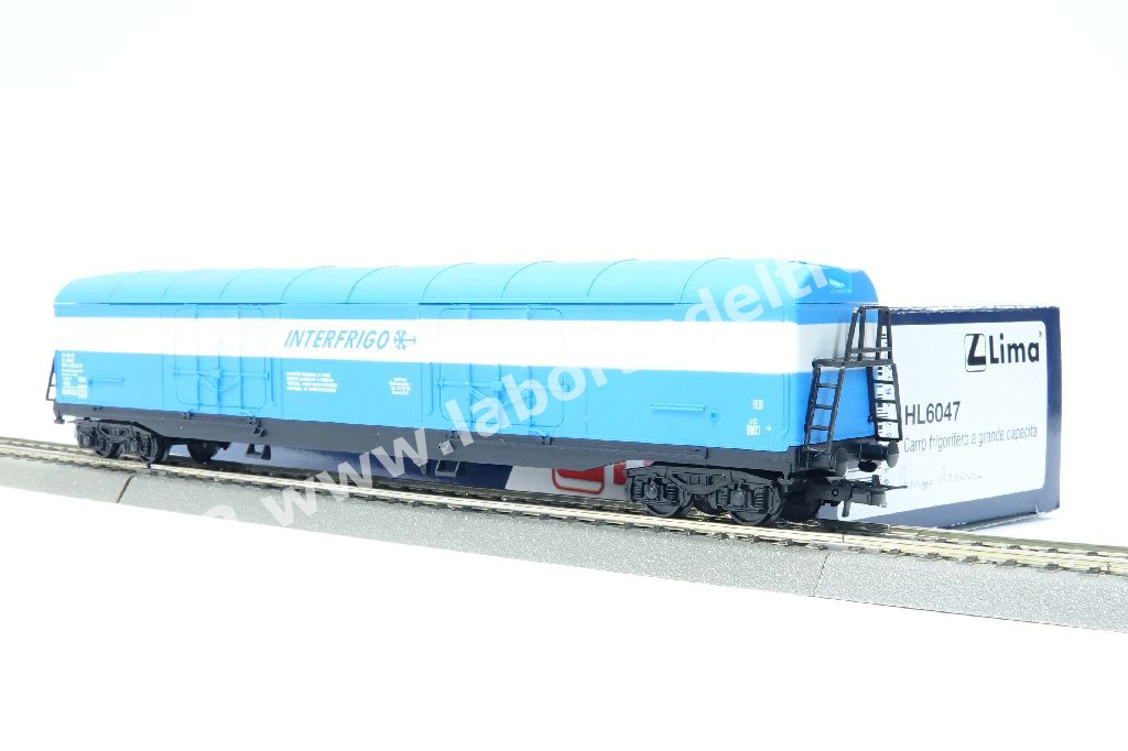 Lima - HL6047 carro frigo a grande capacità SNCF, livrea azzurra con ...