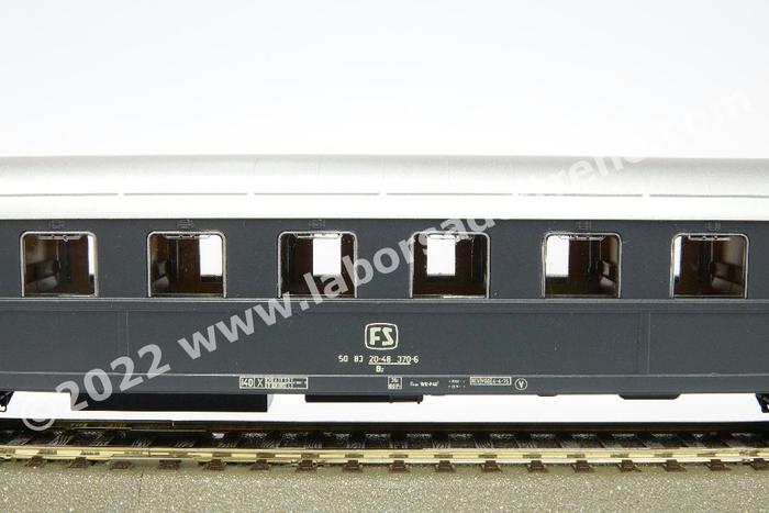 Acme - 55289 Set tre carrozze FS tipo 1946, una 1° cl. tipo Az 23000 e ...