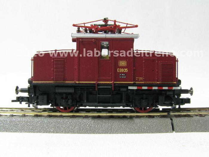 Fleischmann - 430071 Locomotiva elettrica E69 05 DB, livrea rosso scuro ...