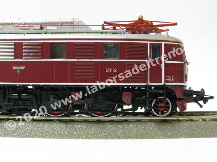 Marklin - 39193 Locomotiva elettrica DRG E19 12, livrea bourdeaux con ...