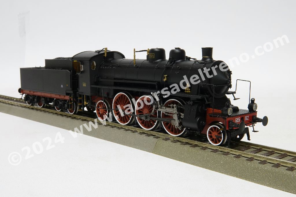 Os.kar - 1685.1 Locomotiva a vapore FS Gr 685 362, motore a quattro cilindri gemelli, caldaia a ...
