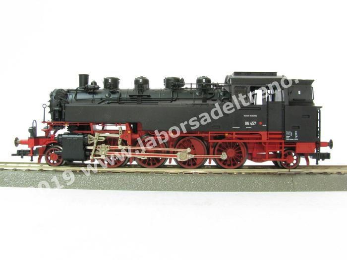 Fleischmann - 4086 Locotender pesante DB Br 86 457, scritte bianche ...
