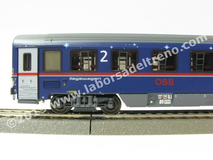 Acme - 55198 Set Nightjet OBB Munchen Milano/Roma con 2 cuccette Bcmz ...