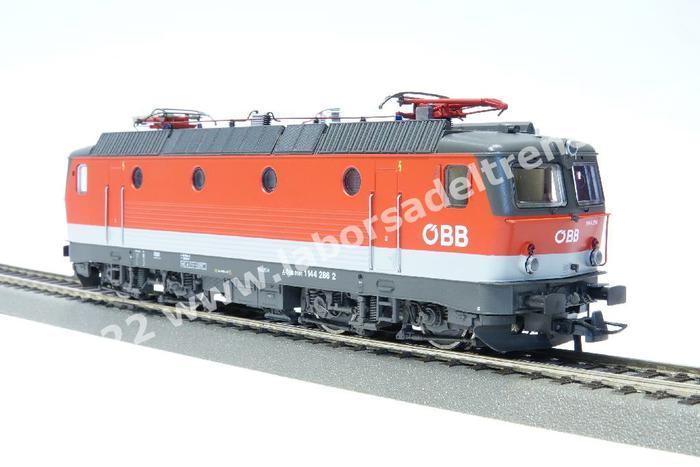 Roco - 73546 Locomotiva elettrica OBB Rh 1144 286, livrea arosso/bianca ...