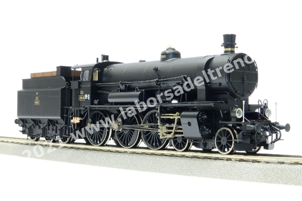 Roco - 72109 Locomotiva a vapore BBO Rh 209, tender a tre assi, telaio ...