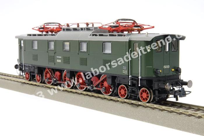 Roco - 70062 Locomotiva elettrica DB E 52 03, livrea verde bottiglia ...