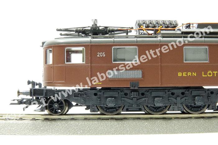 Roco - 43711 Locomotiva elettrica BLS Ae 6/8 205, livrea marrone, ep ...