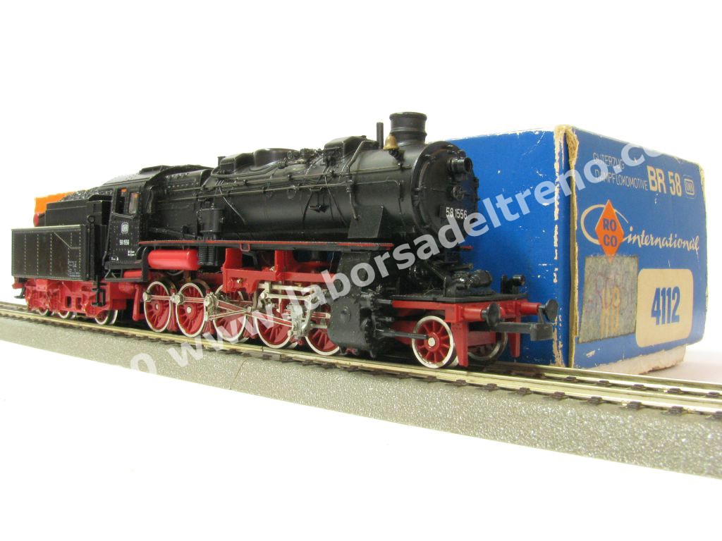 Roco - 4112 Locomotiva a vapore DB, Br 58 1556, epoca III