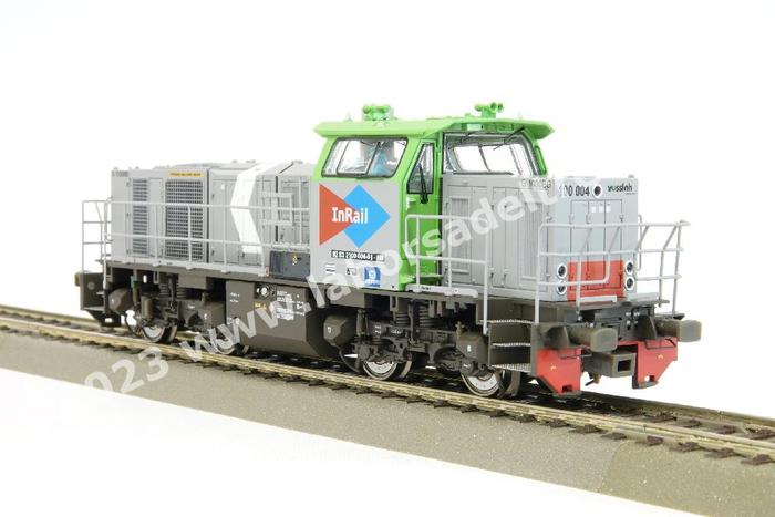 Mehano - PI90567 Locomotiva diesel InRail D100 004, livrea grigio/verde ...
