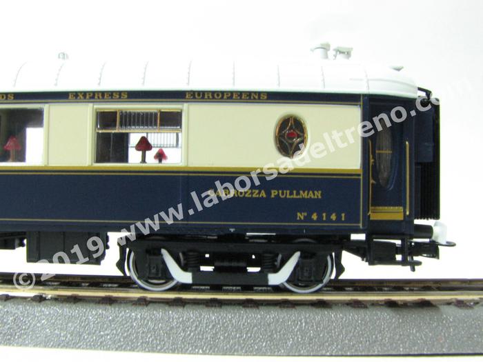 Rivarossi - HR4145 Coppia di una vettura ristorante + una vettura pullman del Venice Simplon ...