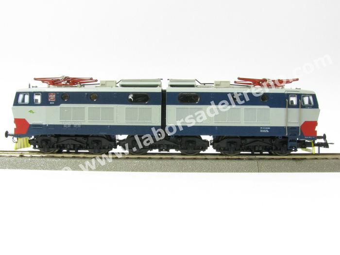 Lima - 208341 Loco elettrica E 656 209 FS, livrea grigio/blu orientale ...