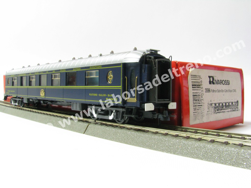 Rivarossi - 3596 carrozza CIWL pullman WSP Salon-Bar n. 4164 tipo Cote ...