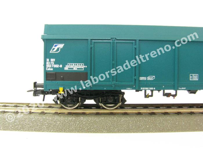 Roco - 76356 Carro merci a carelli a sponde alte FS tipo Eaos-x con ...