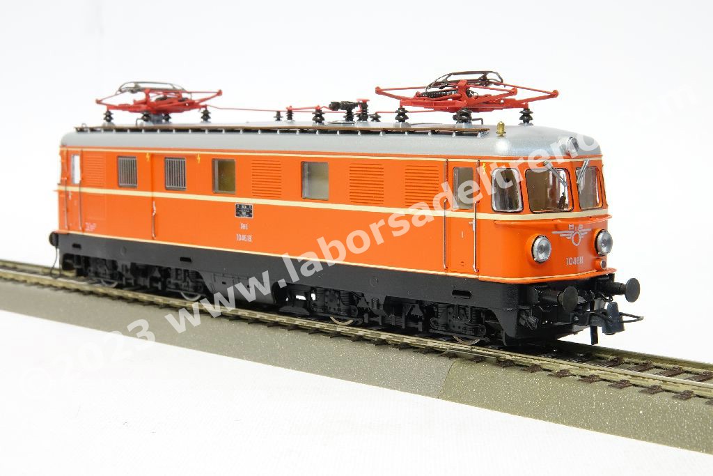 Roco - 73298 Locomotiva elettrica OBB Rh 1046.18, livrea arancio con ...