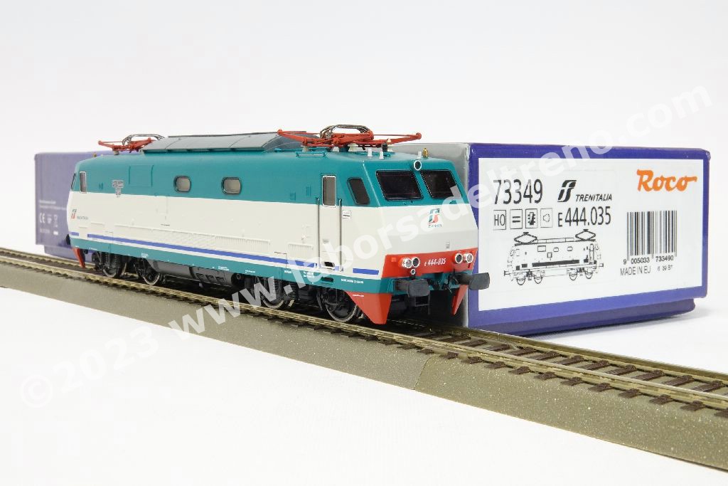 Roco - 73349 Locomotiva elettrica FS E 444R, Livrea XMPR, Nuovo logo ...