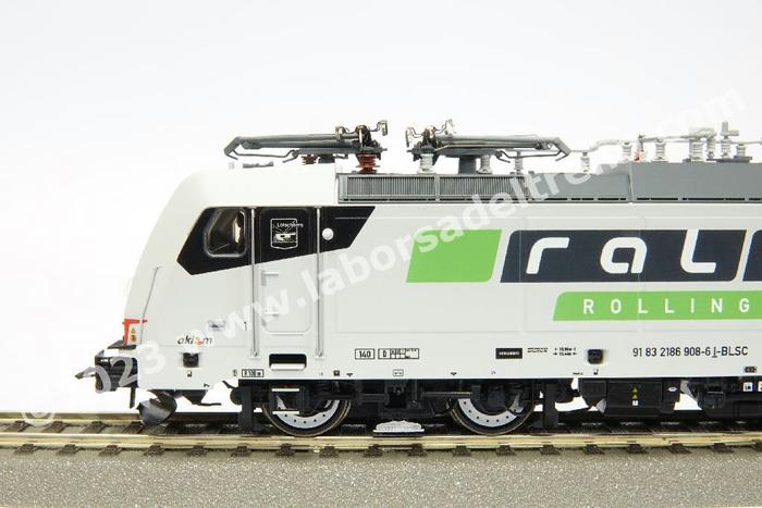 Roco - 70651 Locomotiva elettrica SBB Cargo International/RalPin Br 186 908, abilitata al ...