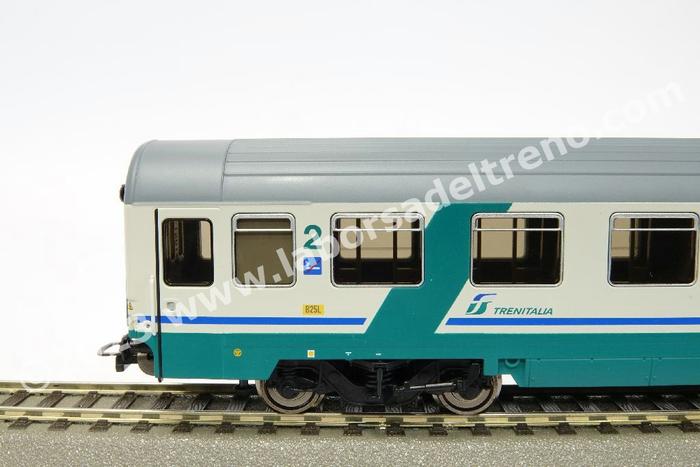 Piko - 58252 Set tre carrozze a scompartimenti FS tipo Eurofima, una 1 ...