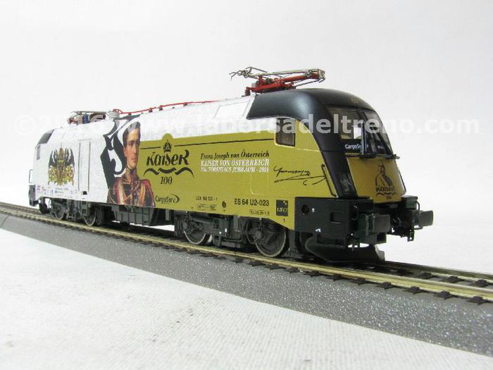 Jaegerndorfer - 28170 Loco el. Br 182 523 Taurus della MRCE, livrea ...