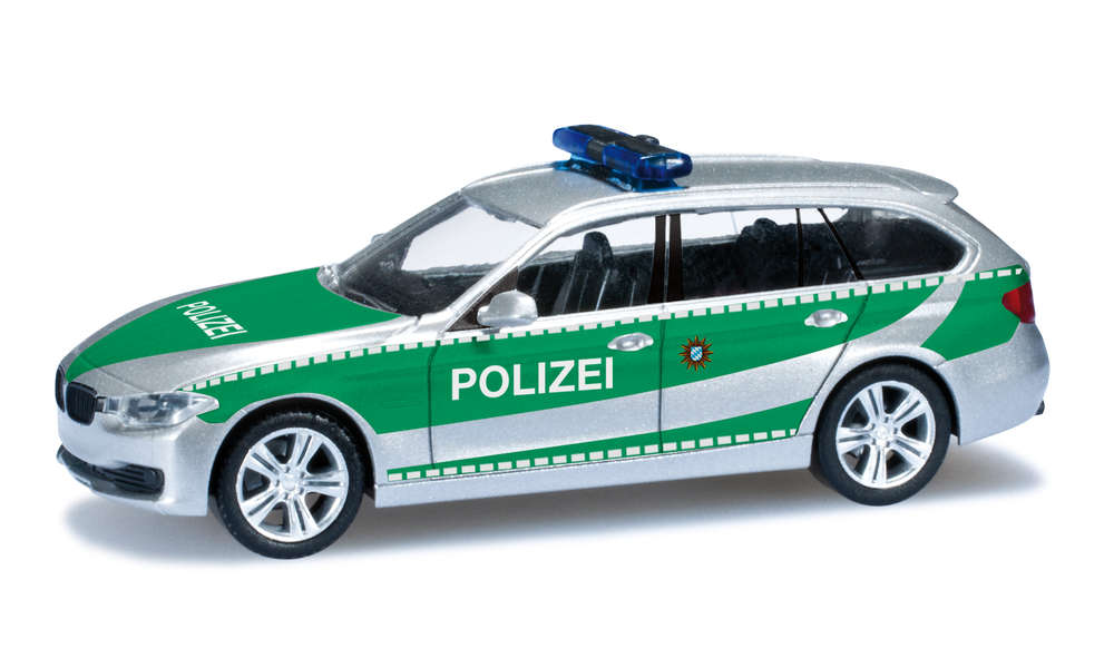 Herpa - 90315 auto BMW 3a Touring, Polizei Bayern, scala 1:87