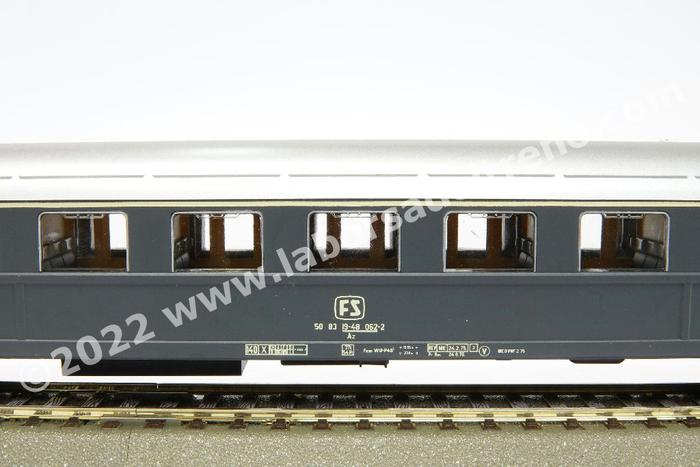 Acme - 55289 Set tre carrozze FS tipo 1946, una 1° cl. tipo Az 23000 e ...