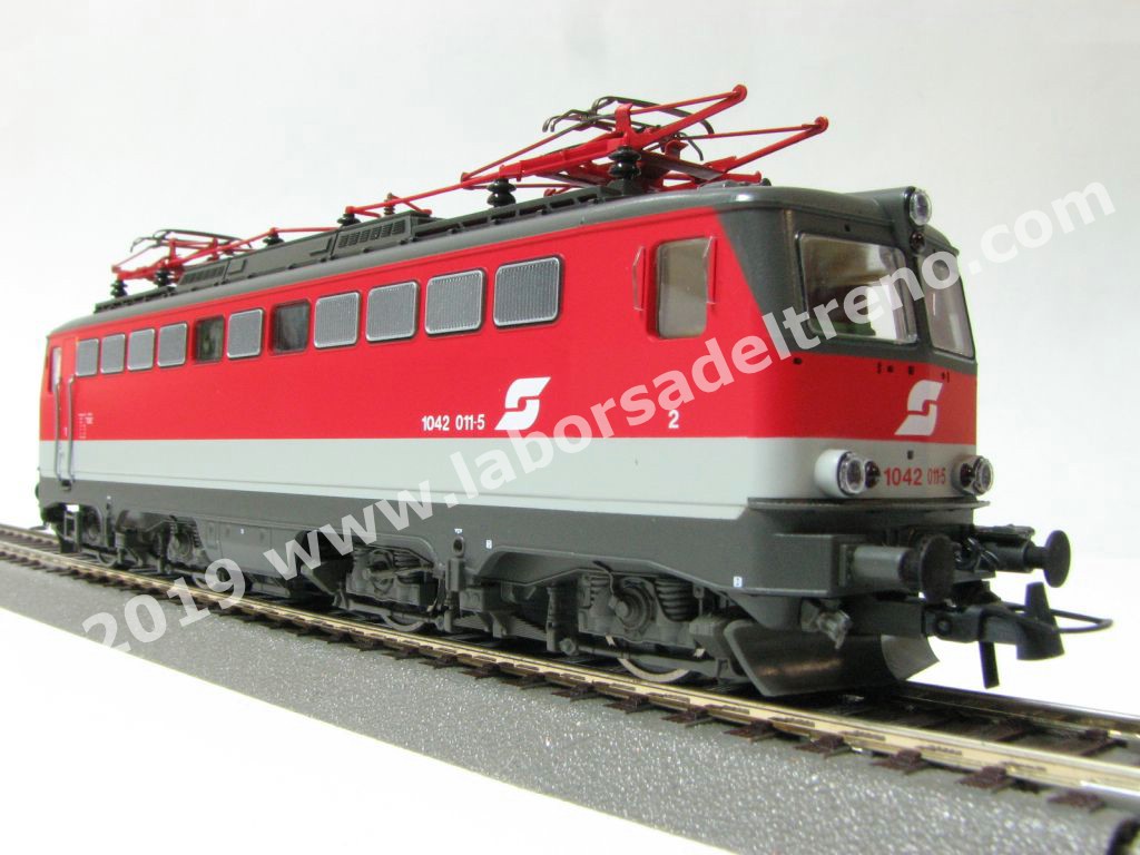 Roco - 73602 Loco el. Br 1042 011-5, delle OBB, livrea grigio/rossa, ep ...