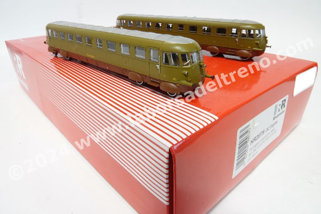 Rivarossi - HR2079 Coppia automotrici FS Aln 556 1202 + Aln 556 1216 ...