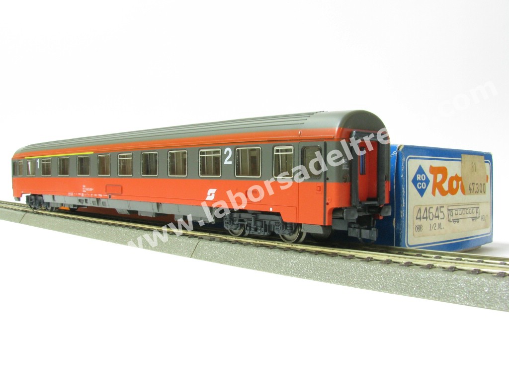 Roco - 44645 Carrozza passeggeri OBB tipo Z2 mista 1^/2^ classe, livrea ...