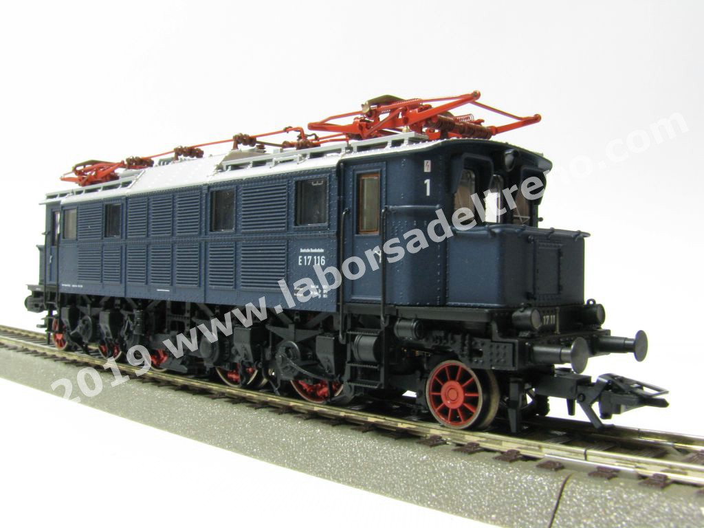 Trix - 22496 Loco el. E 17 delle DB, livrea blu, ep. III - MFX Digital ...
