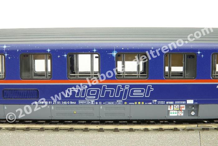 Models world - 1810 Convoglio OBB 'Nightjet 471 Berlino-Zurigo' a 6 ...