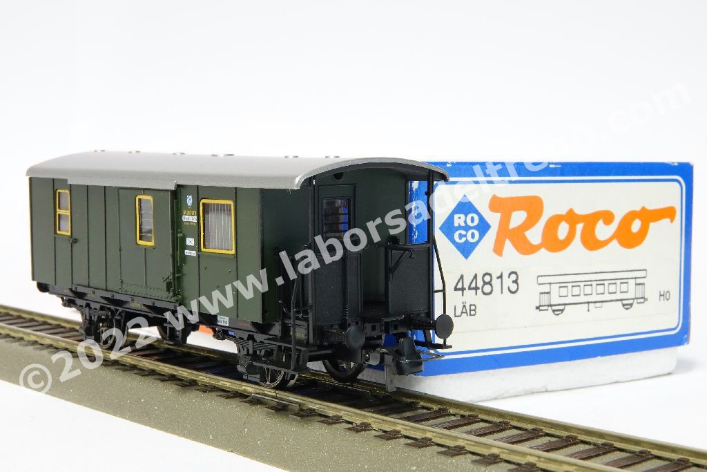 Roco - 44813 Postale a 2 assi delle Ferrovie Bavaresi livrea verde, ep. I