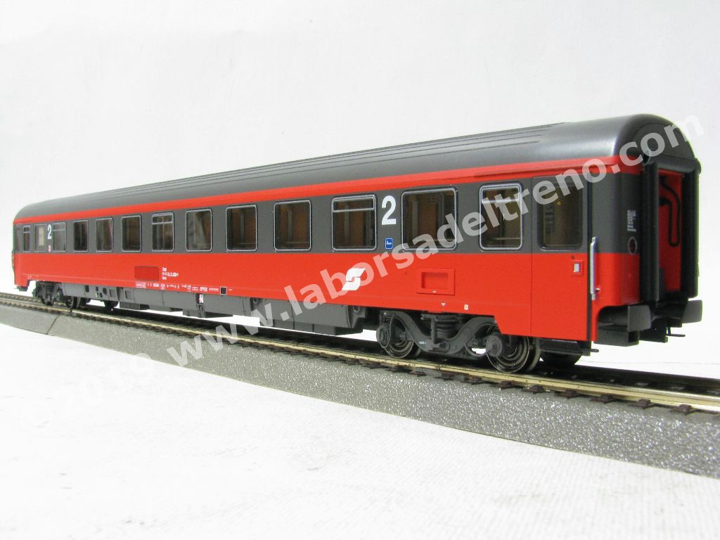 Ls models - 47119 Carrozza tipo Eurofima Bmz di 2a cl. OBB, livrea ...
