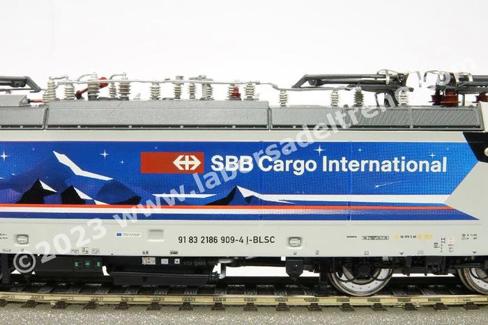 Acme - 60630 Locomotiva elettrica BLS Cargo Br 186 909 'Monte Olimpino' noleggiata Ralpin ...