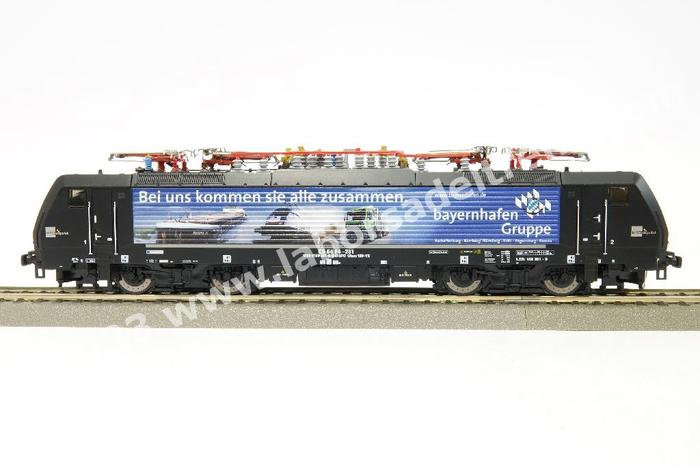 Piko - 57962ELAB Locomotiva elettrica DB, Br 189, livrea Bayernhafen ...