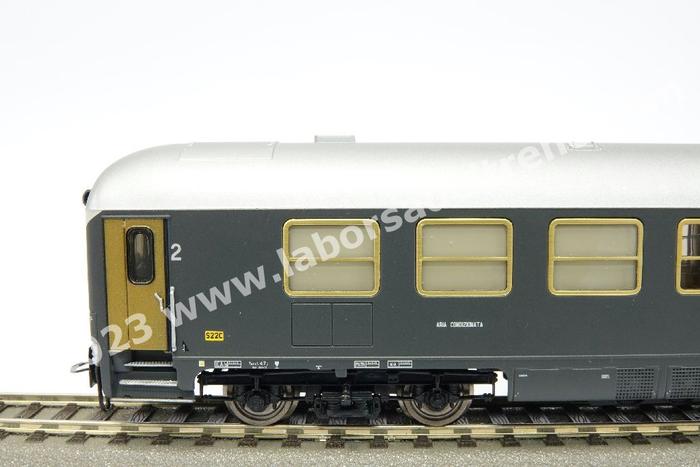 Acme - 50700 Carrozza ristoro UIC-X tipo 1970, livrea grigio ardesia ...