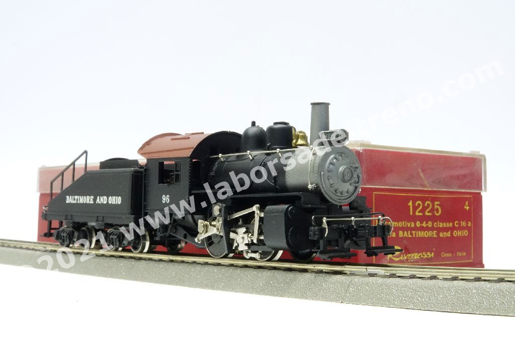 Rivarossi - 1225 Locomotiva a vapore USA, classe C16 della Baltimore ...