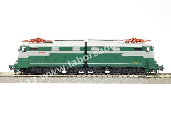 Roco - 43609 Loco el. E 646 001 delle FS, livrea grigio nebbia / verde ...