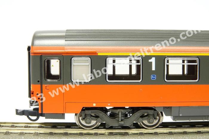 Roco - 74045 Set 3 'EC 60 Maria Theresia' delle OBB a due elementi, una carrozza di 1° cl, e una ...