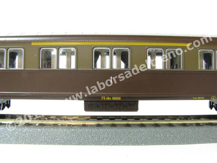 Roco - 45695 CARROZZA TIPO 1921 DI 1^ CLASSE LIVREA CASTANO/ISABELLA EP ...