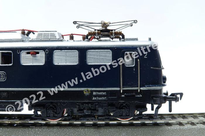 Fleischmann - 1337 Loco el. E 10 134 DB, livrea blu, ep. III