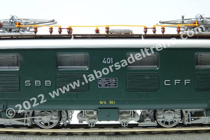 Piko - 96881 Locomotiva elettrica SBB Re 4/4 I 401 di 1° Serie con ...