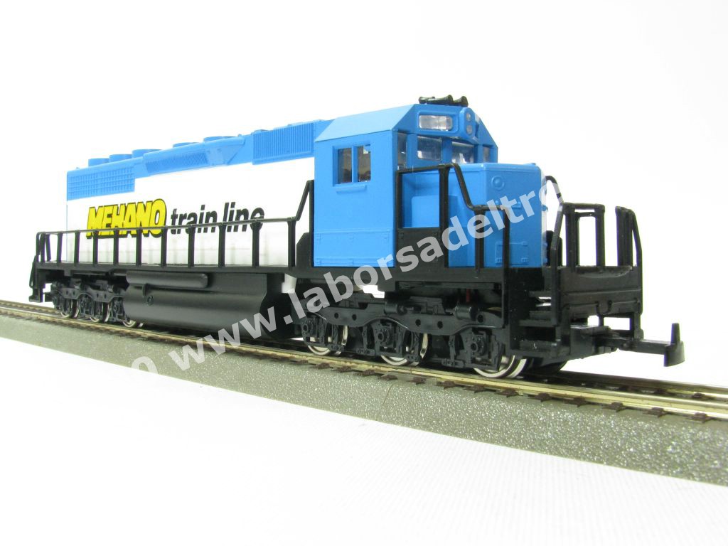 Mehano - MTL Locomotiva diesel tipo SD40, livrea azzurra/bianca 'Mehano ...
